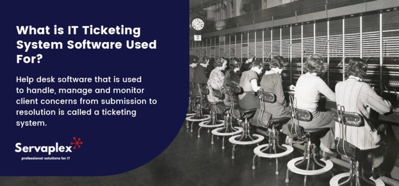 IT Ticketing System Software | Servaplex IT Ireland